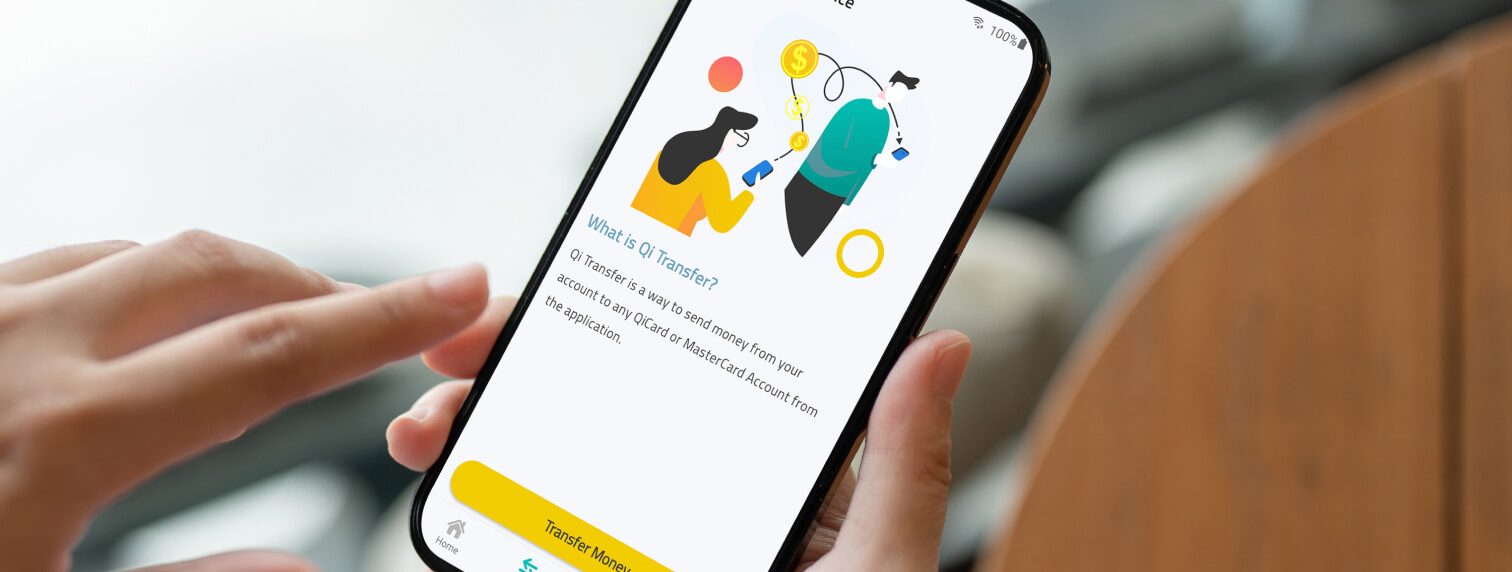 Qi Card | Online Payment or Through the App